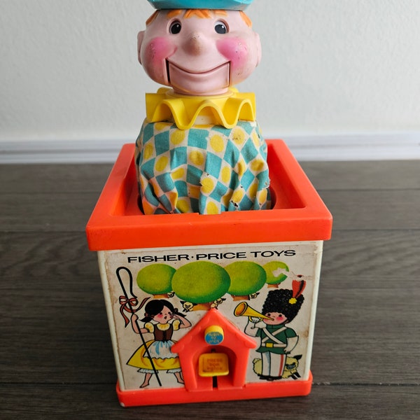 Jack in the Box Toy - Etsy