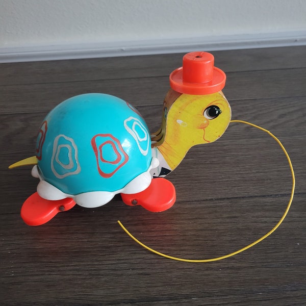 Turtle Pull Toy - Etsy
