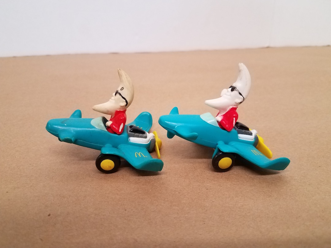Pair of Vintage Moon Man Mcdonald's Figures - Etsy