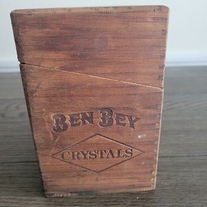 Vintage Ben Bey Crystals Cigar Box - Etsy