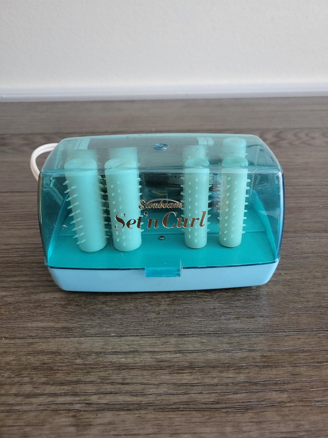 Vintage Sunbeam Set N Curl Hair Curler With 6 Hot Curlers - Etsy