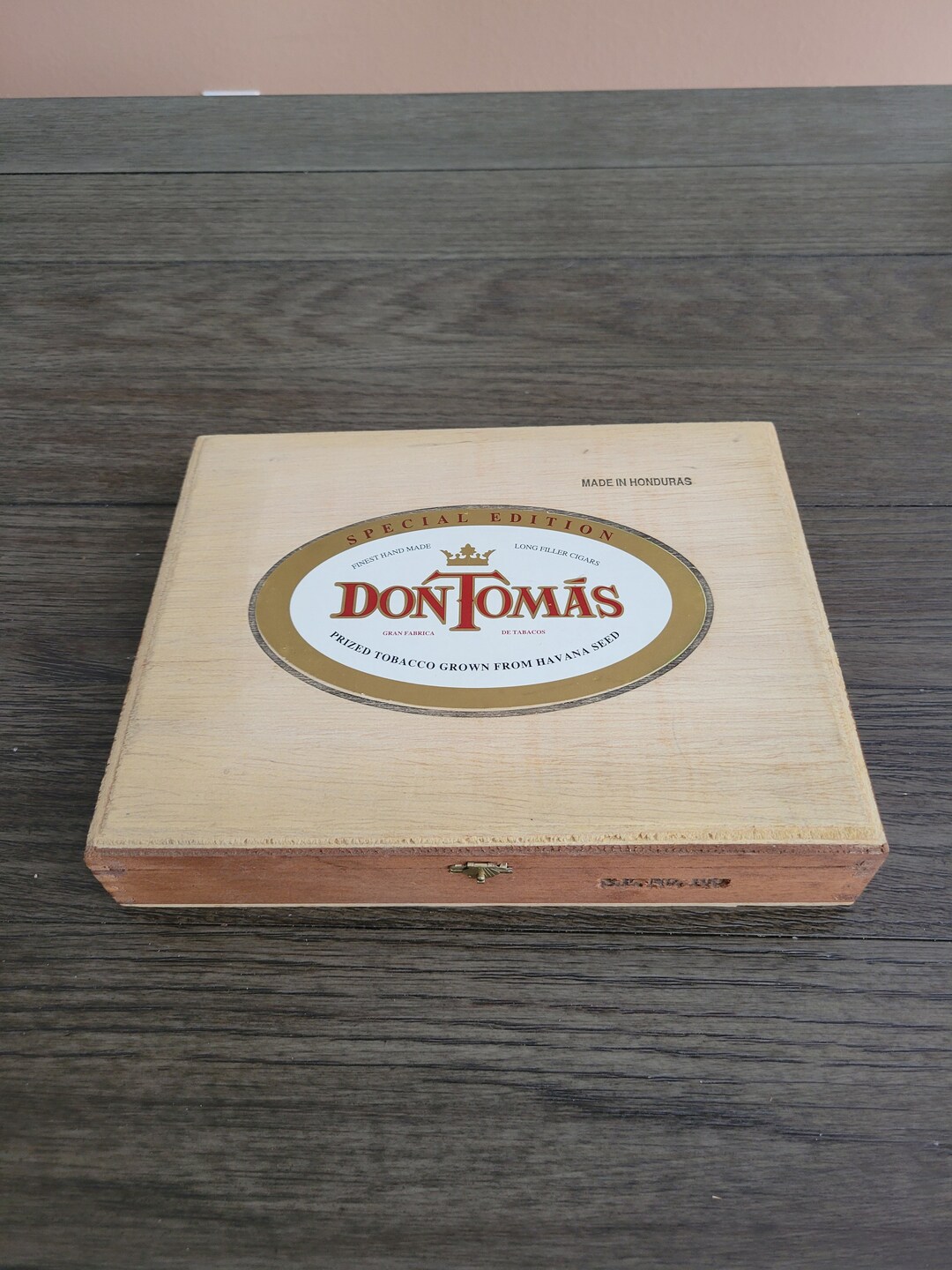 Vintage Don Tomas Special Edition Cigar Box - Etsy