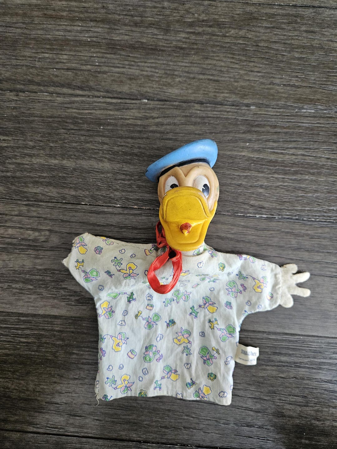 Vintage Walt Disney Donald Duck Hand Puppet - Etsy
