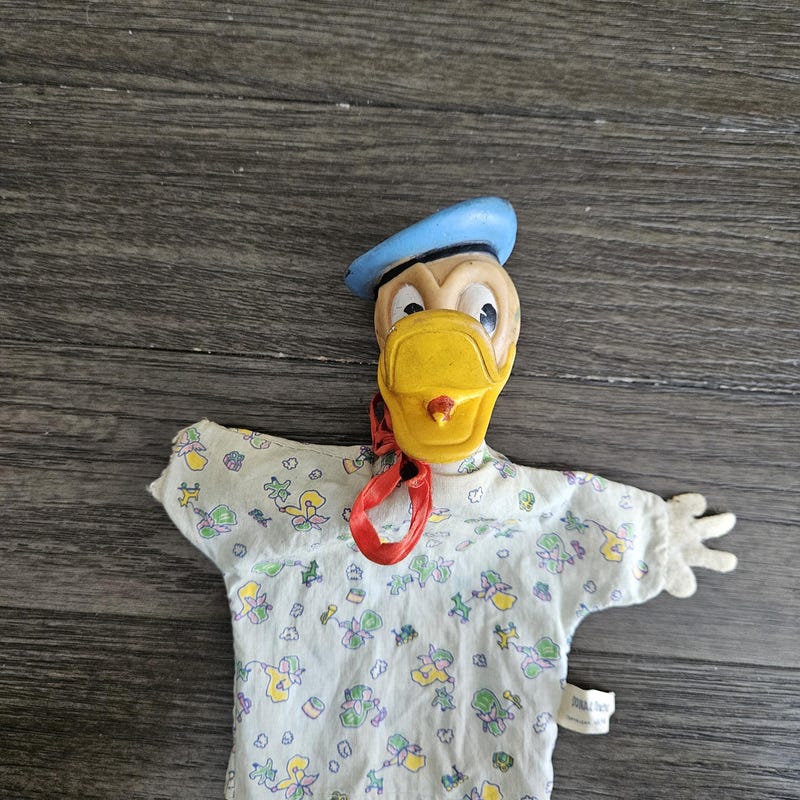 Donald Duck Hand Puppet - Etsy