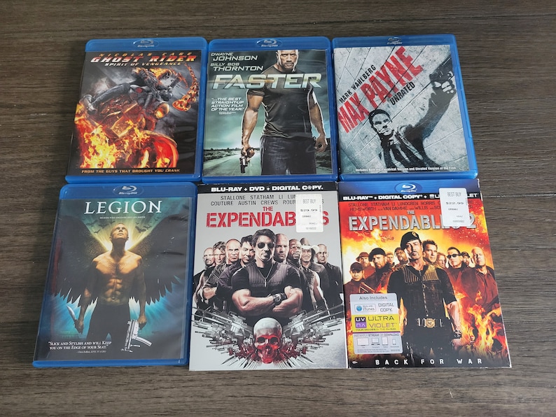 Blue Ray Movies - Your Choice of One - Etsy