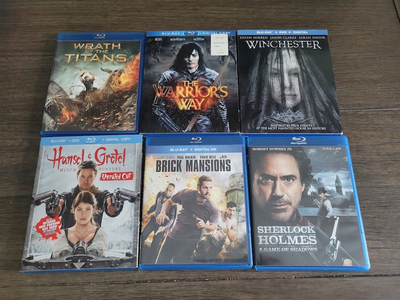Blue Ray Movies - Your Choice of One - Etsy
