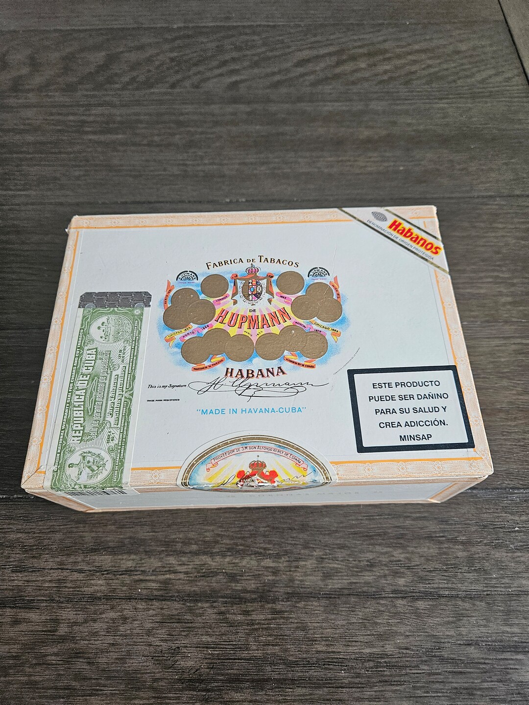 Vintage H Upmann Cigar Box - Etsy