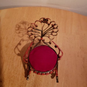 Vintage Rocking Chair Pin Cushion - Etsy