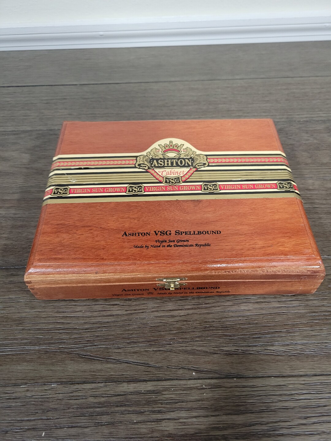 Vintage Ashton VSG Spellbound Wooden Cigar Box - Etsy