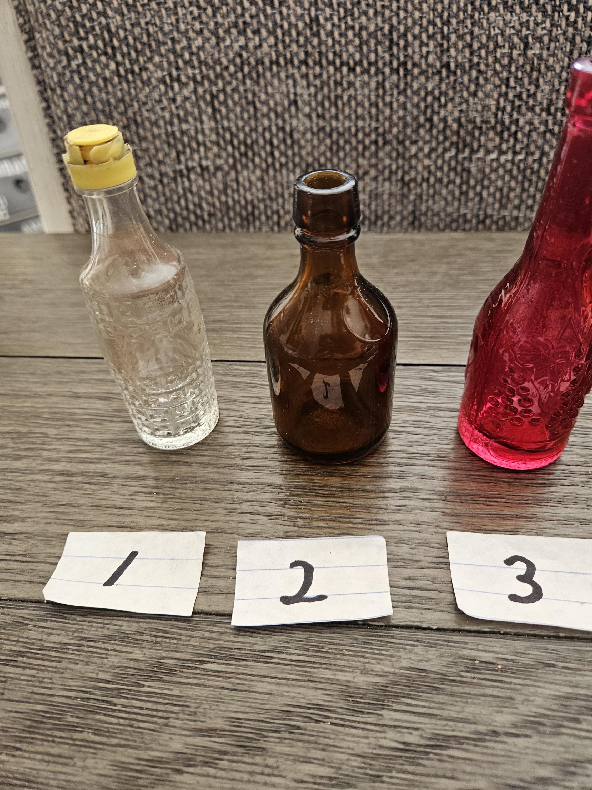 Vintage Wheaton Bottles and Other Miniature Glass Bottles ~ Choose Your ...
