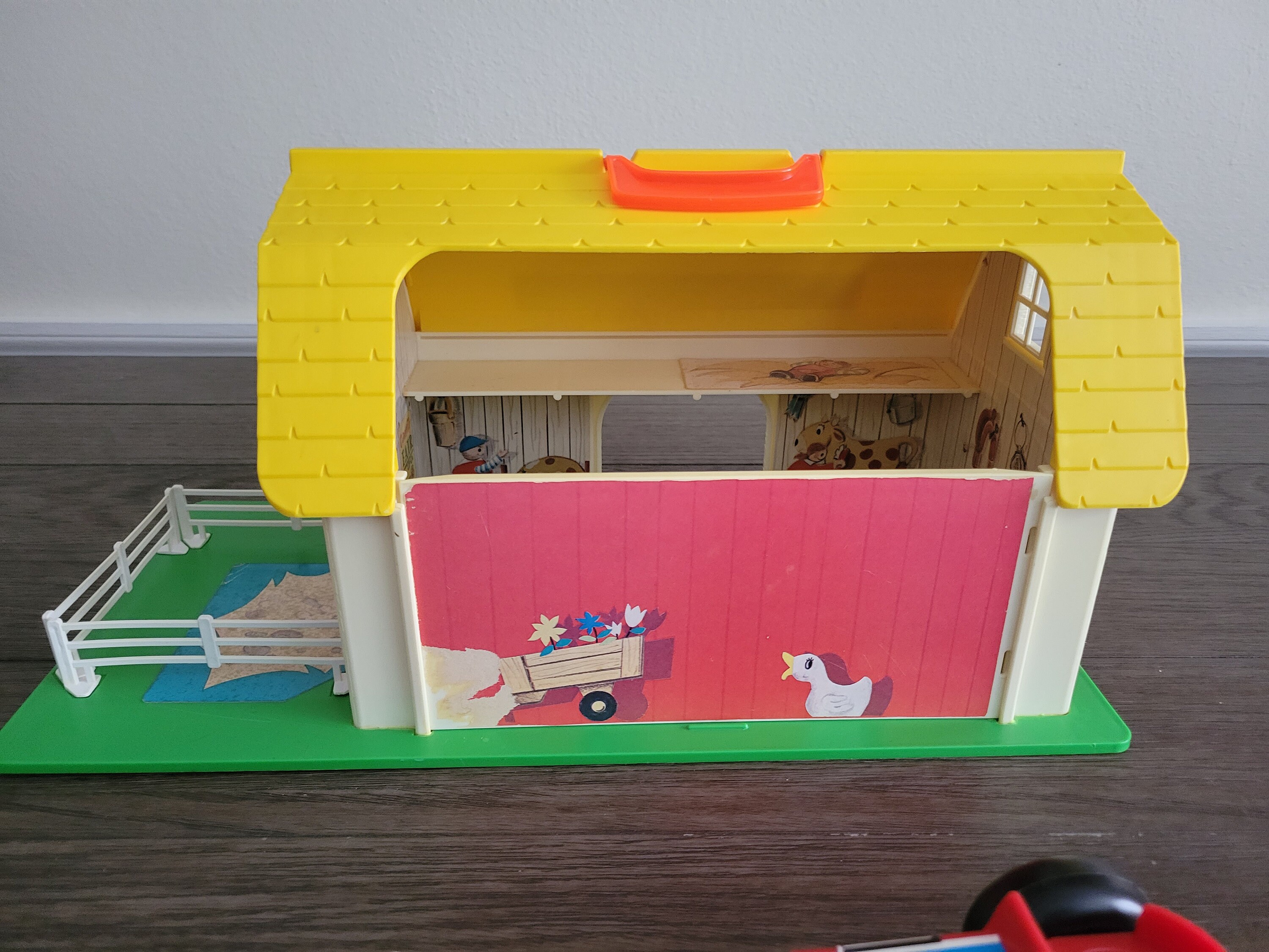 Vintage Ohio Art Walker Farm Barnyard Play Set With - Etsy