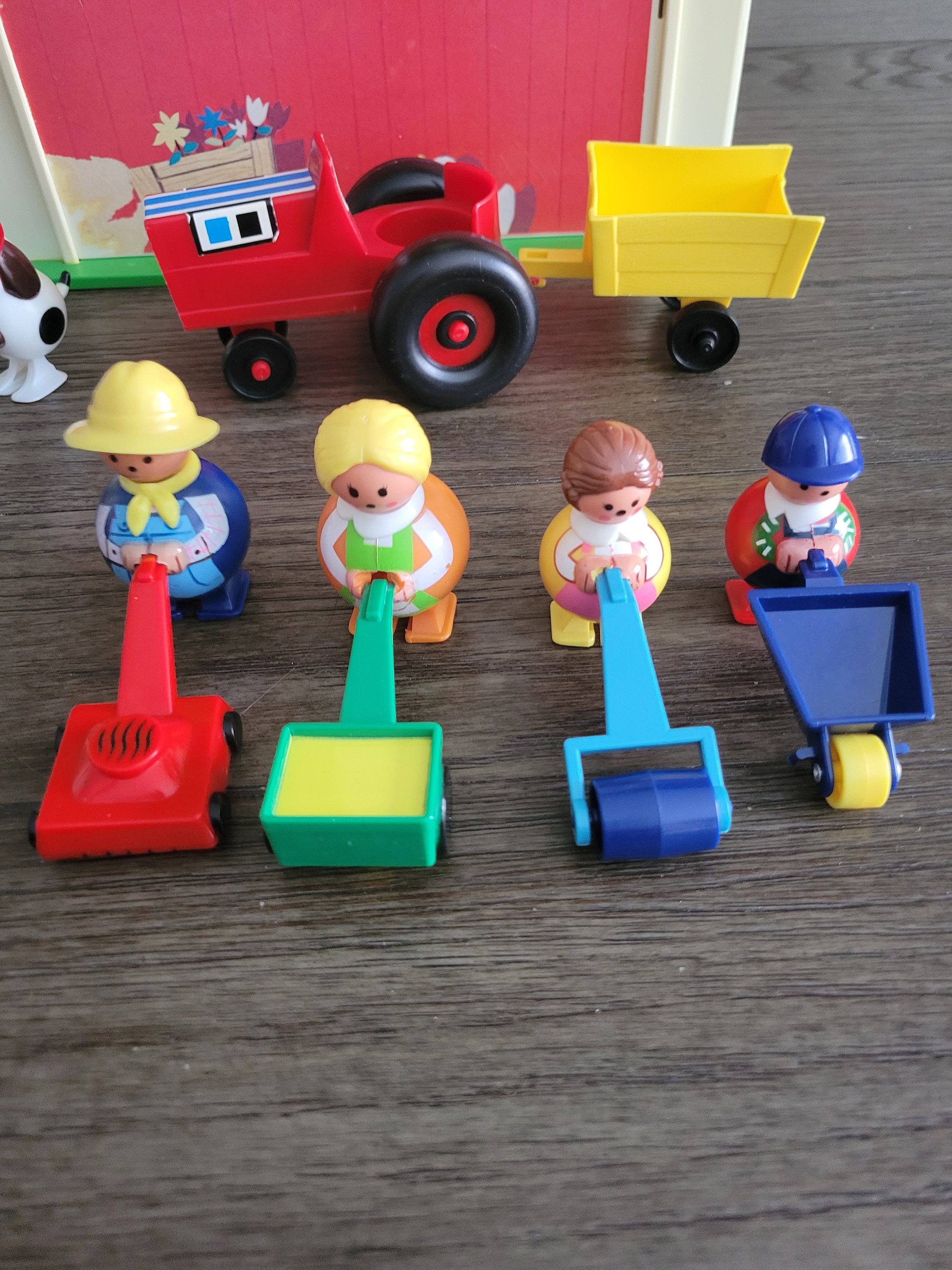 Vintage Ohio Art Walker Farm Barnyard Play Set With - Etsy