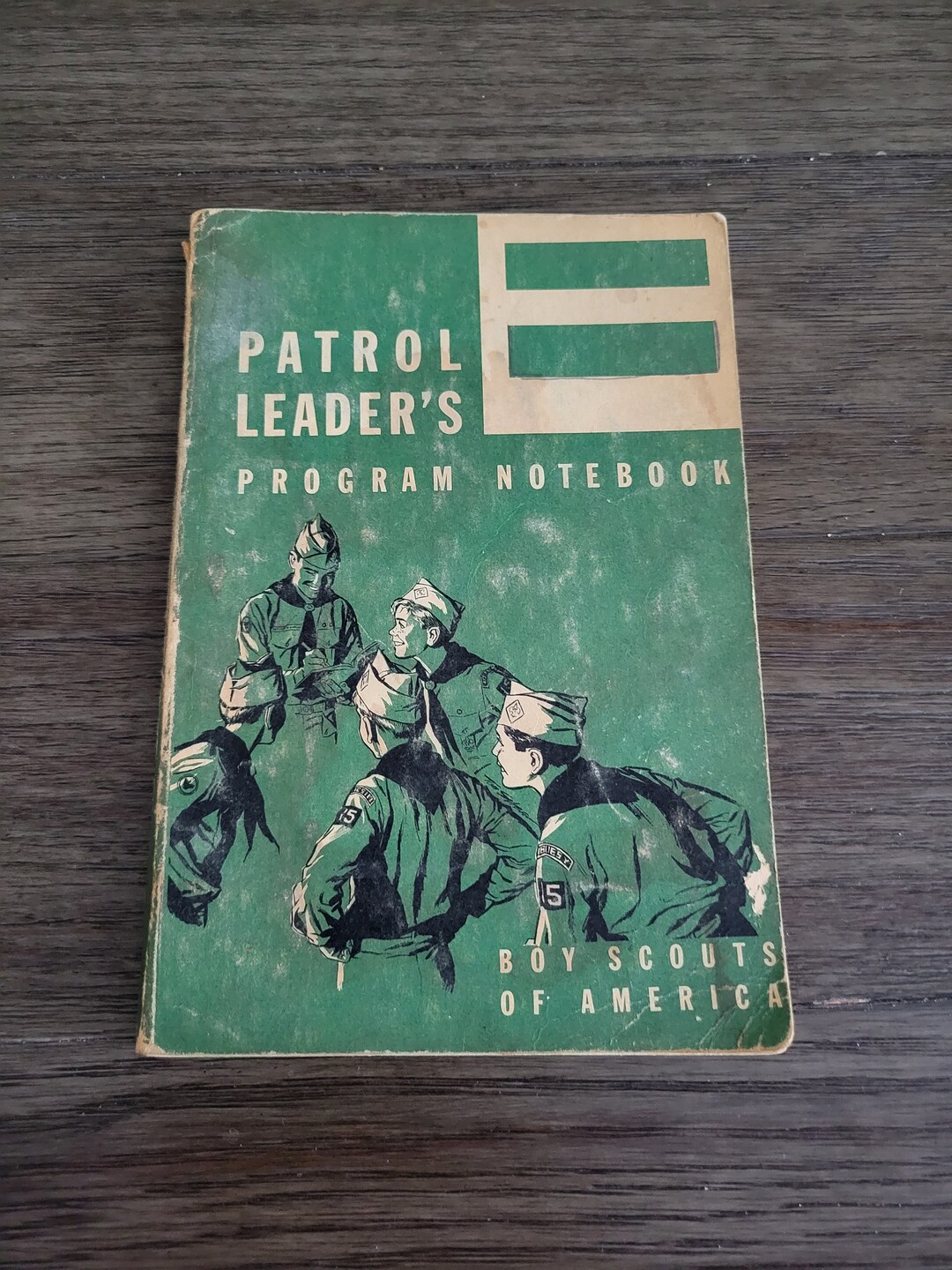 Vintage Patrol Leaders Program Notebook and Marked 1959 Boy Scouts of ...