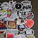 ROCK, Heavy Metal, Rock Bands, 80's, Punk Rock, 50 Pcs, Laptop Stickers ...