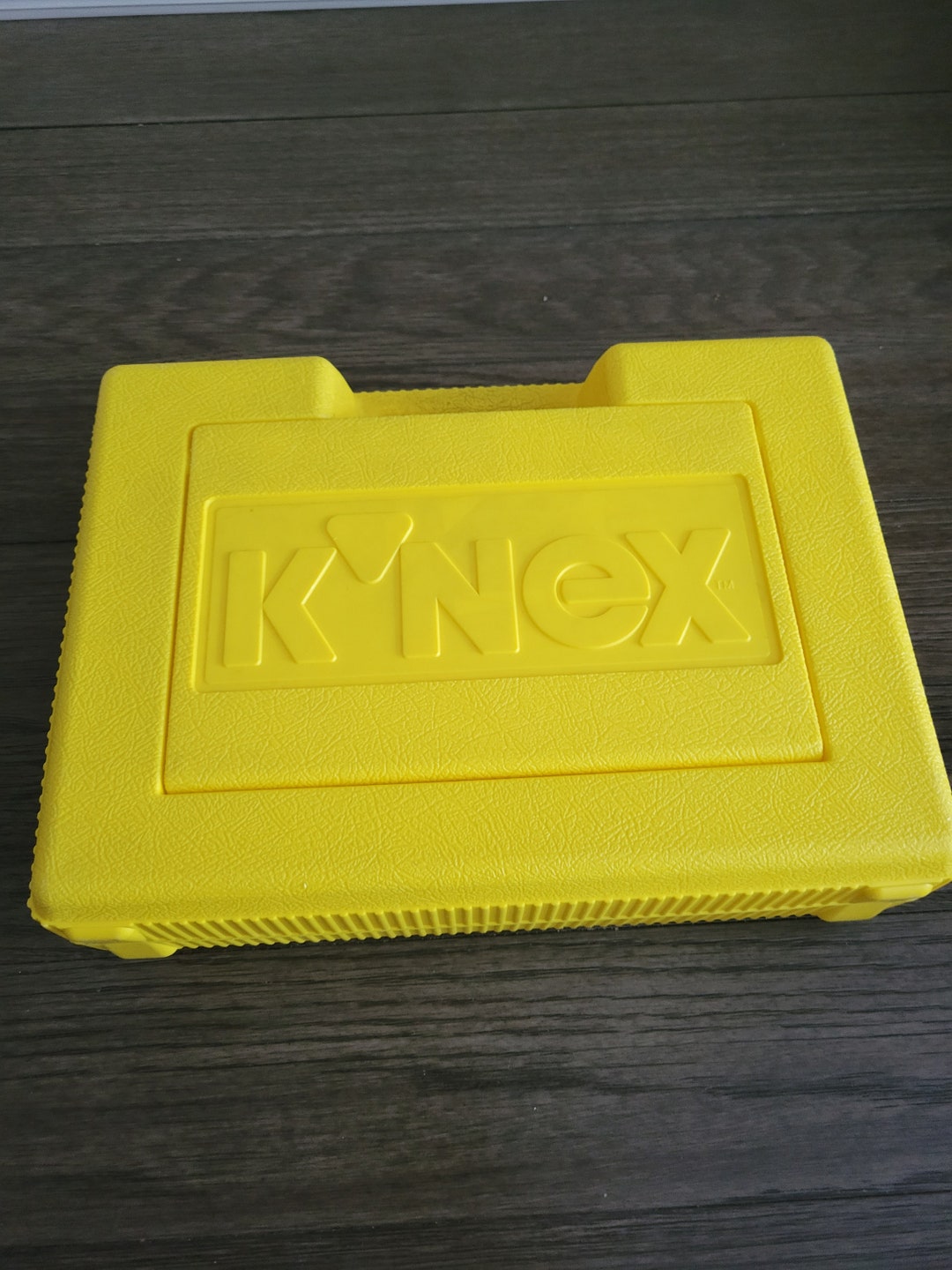 Vintage Yellow Hard Plastic K'nex Case - Etsy