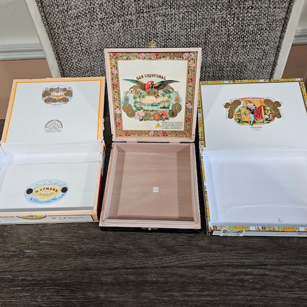 Wooden Cigar Box - Etsy