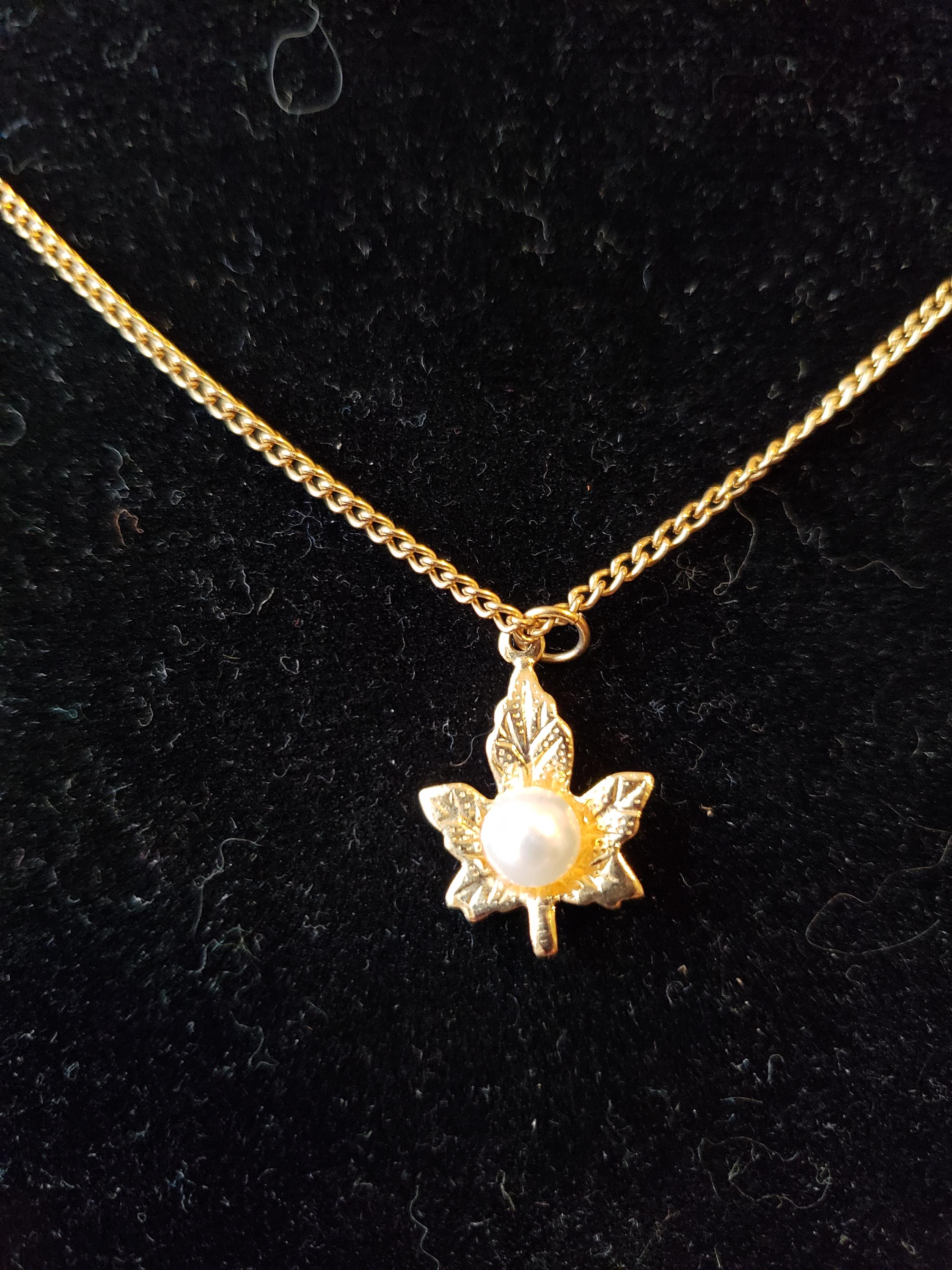Vintage Fingerhut Gold Necklace & Pin Set- F39 - Etsy