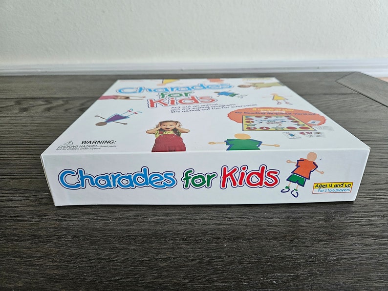 Vintage Charades for Kids Game - Etsy