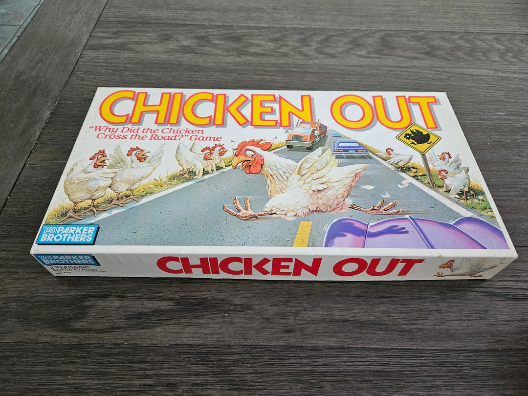 Vintage 1988 Chicken Out Game - Etsy