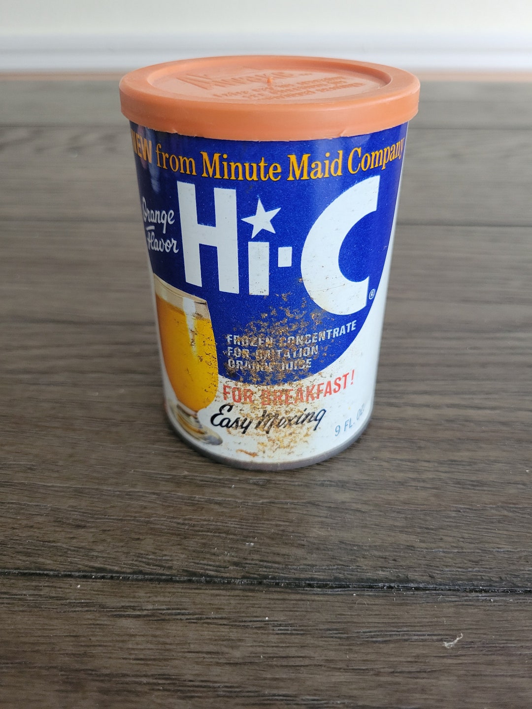 Vintage Hi - C Frozen Concentrate Orange Flavor Tin - Etsy