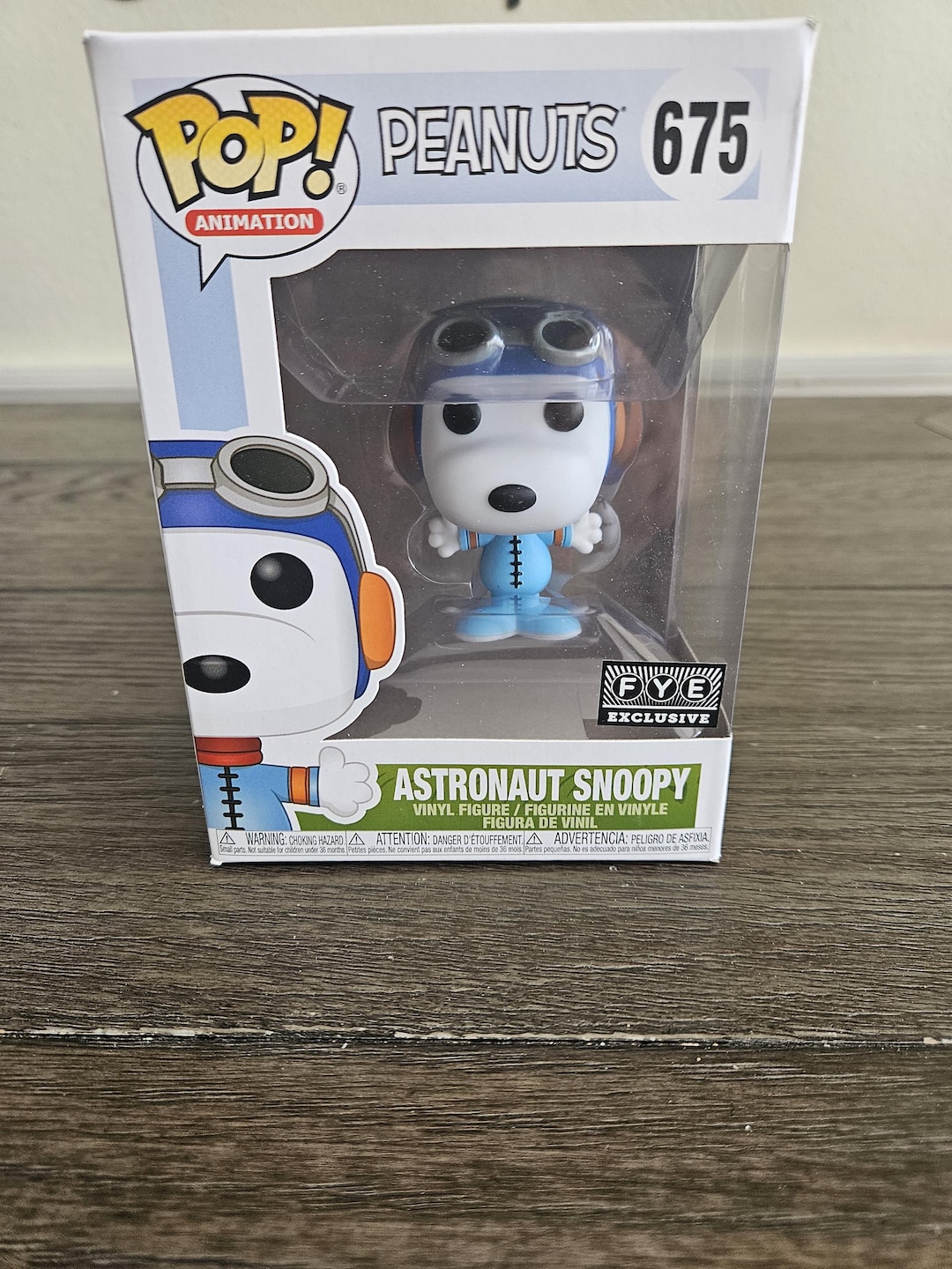 Funko Astronaut Snoopy Pop Figure, Pop 675 FYE Exclusive - Etsy