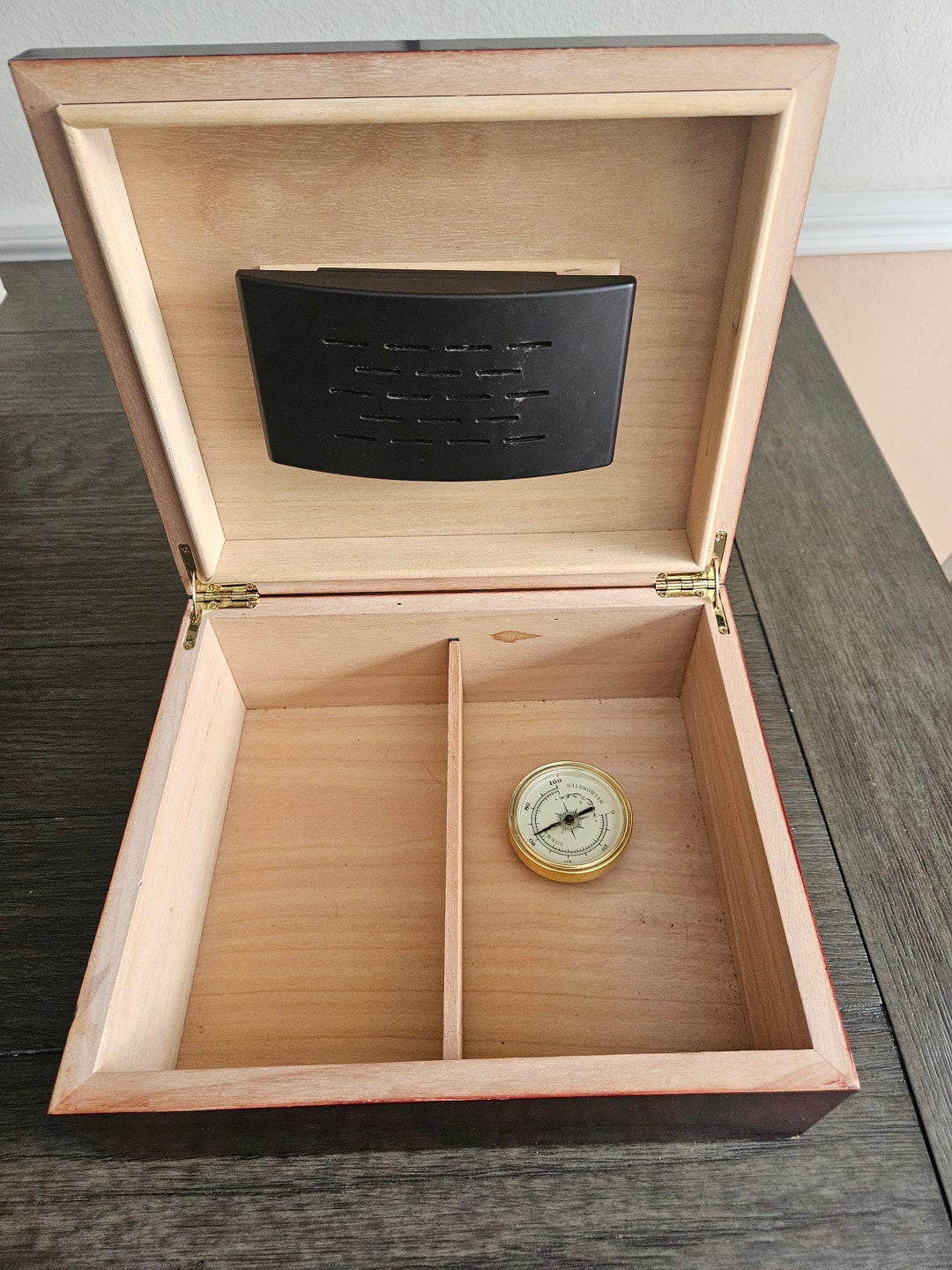 Thompson Wooden Humidor With Ashton Humidor - Etsy