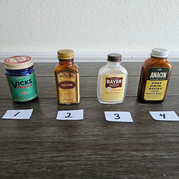 Antique Medical Bottles - Etsy