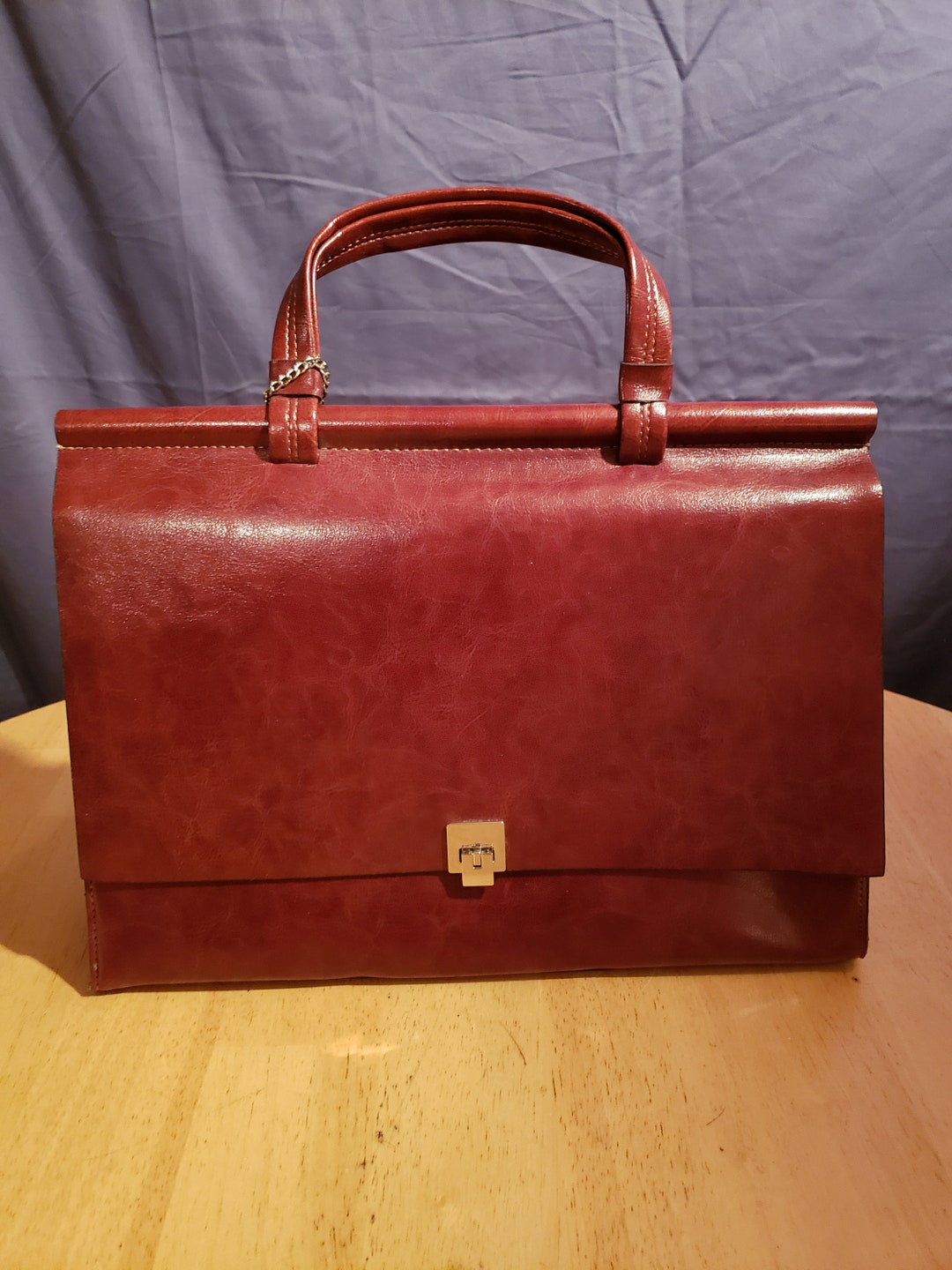 Vintage Leather Rina Rich Purse - Etsy