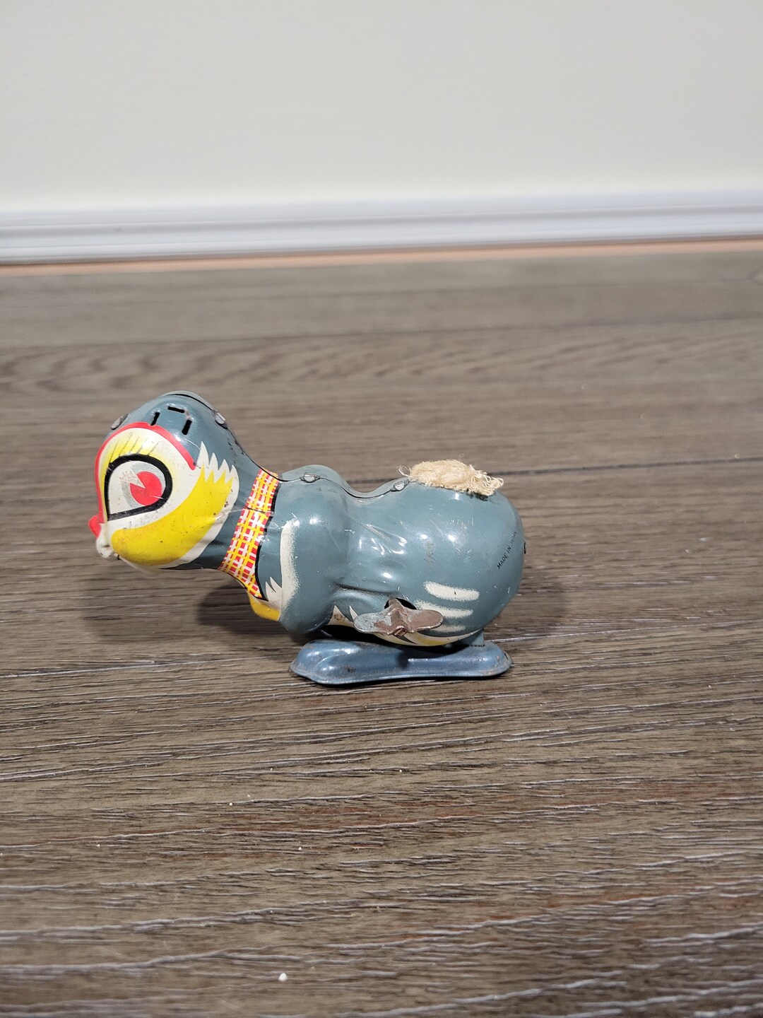 Vintage Wind up Metal Bunny/rabbit Marked Made in Japan - Etsy
