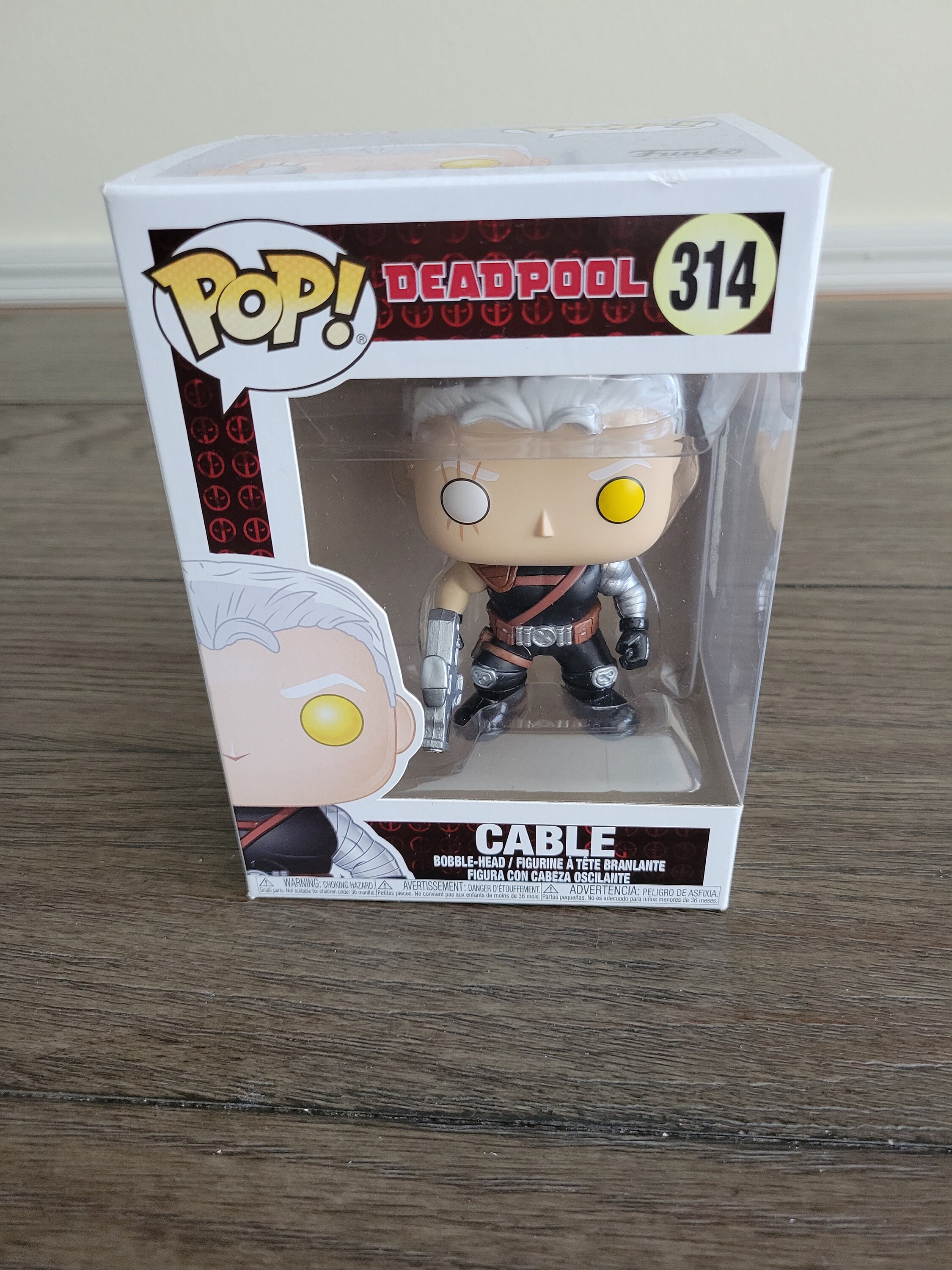 Funko Pop 314 Marvel Cable Figure - Etsy