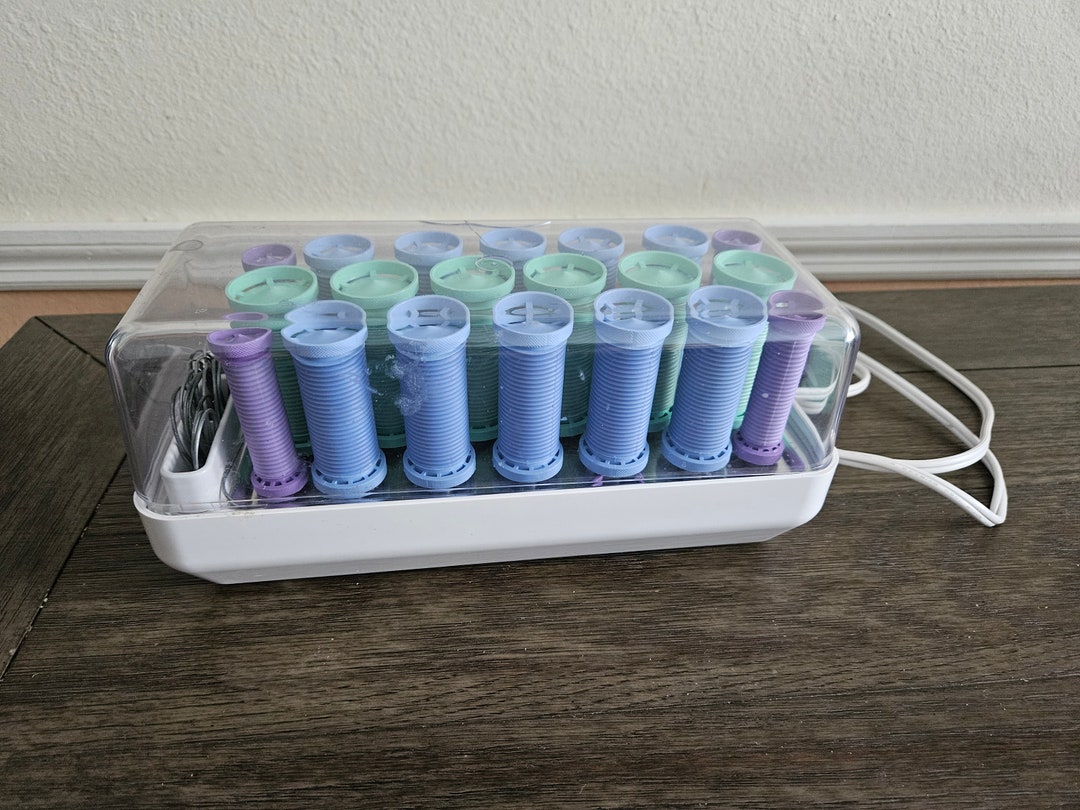 Vintage Remington With 21 Hot Curlers - Etsy