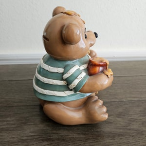 Vintage Large Bear Bank - Etsy