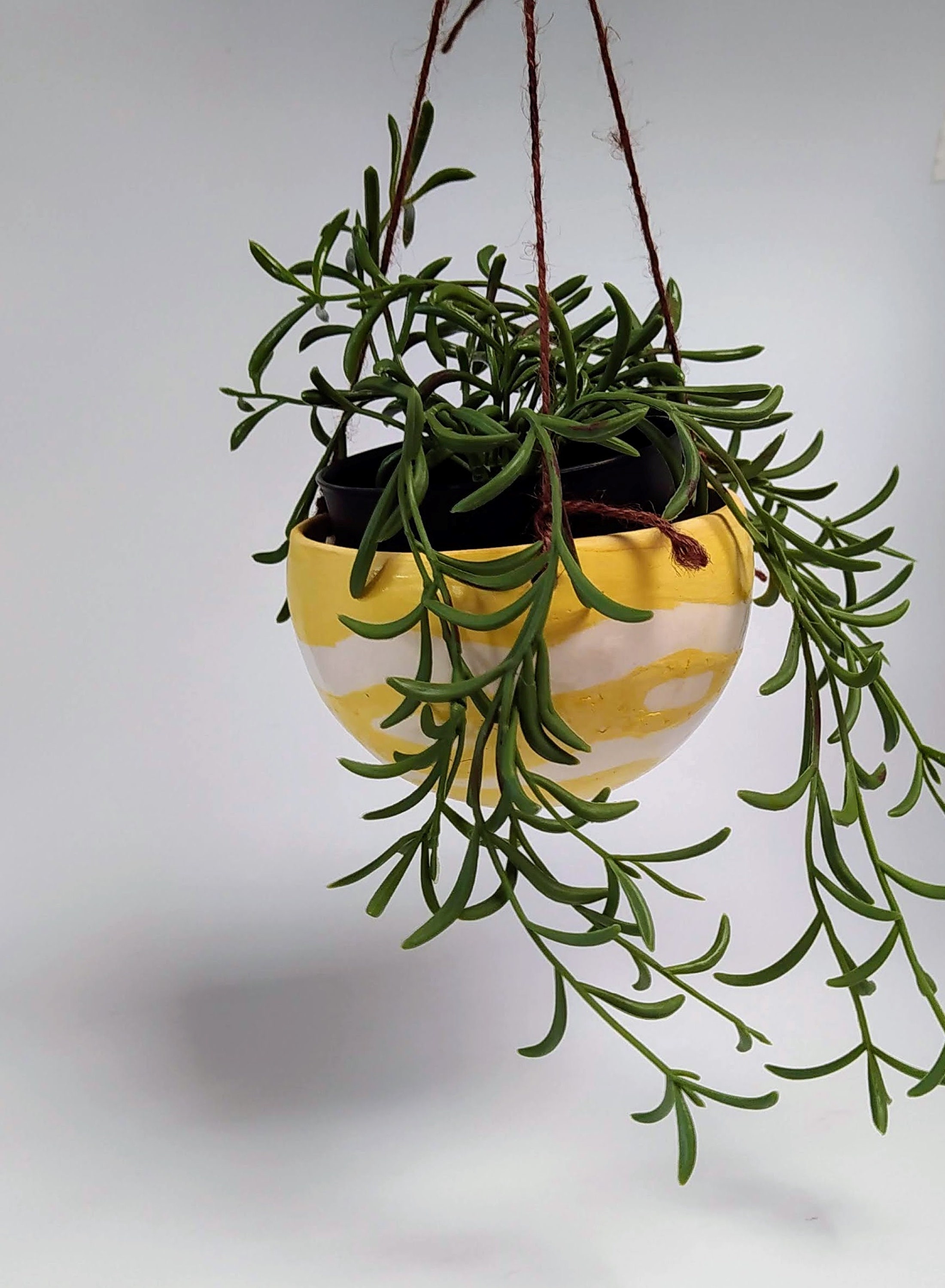 Sphere Planter Indoor, Hanging Flower Pot Boho Decor - Etsy