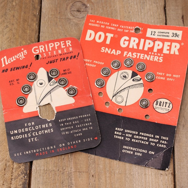 Gripper Snaps - Etsy