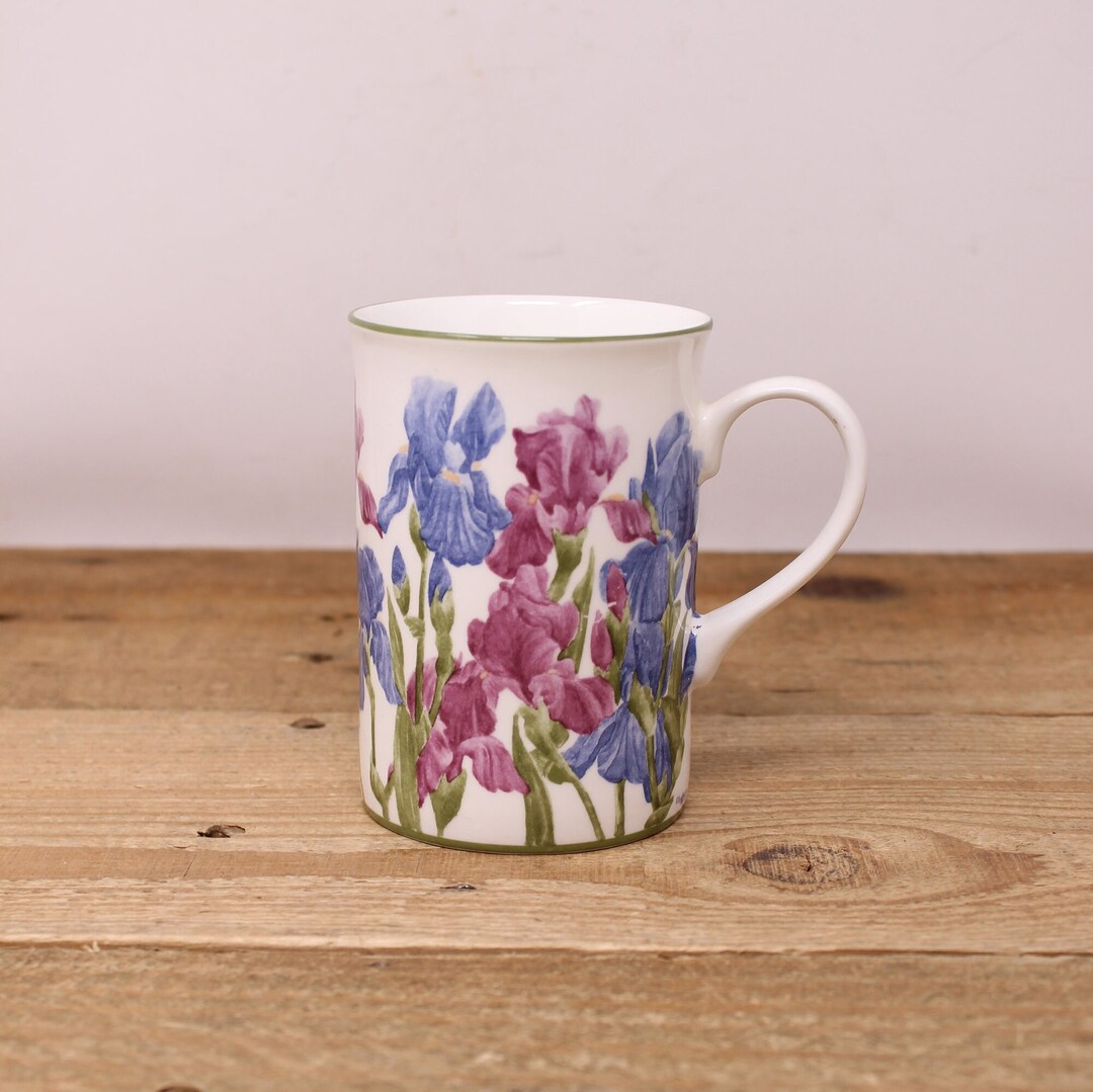 Vintage Elizabeth Berry - Irises - House of Alorah - English Country ...