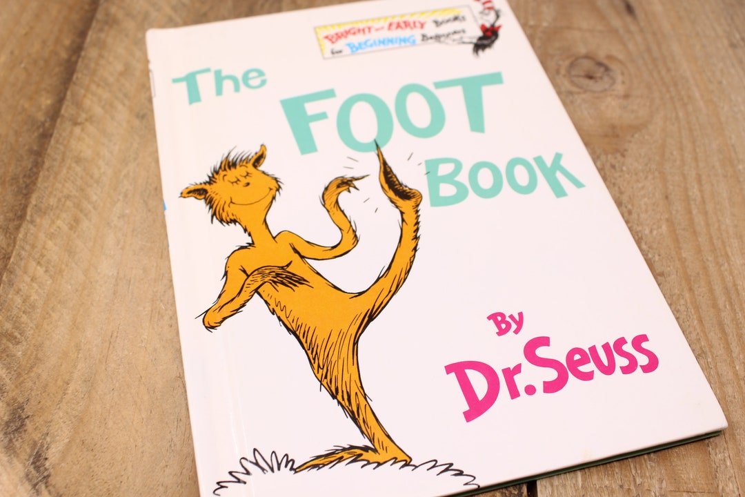 The Foot Book by Dr. Seuss 1968 Edition - Etsy