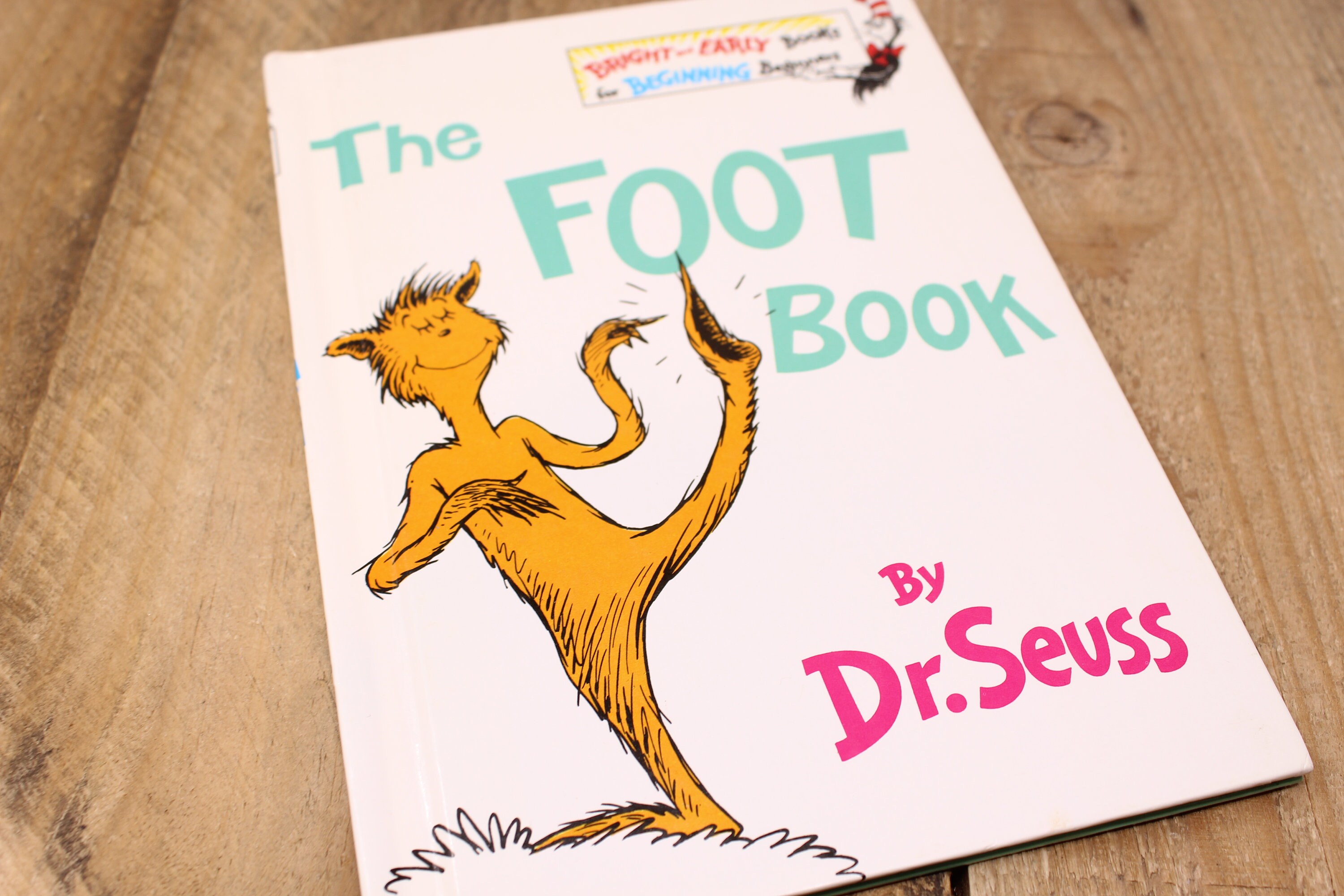 The Foot Book by Dr. Seuss 1968 Edition | Etsy