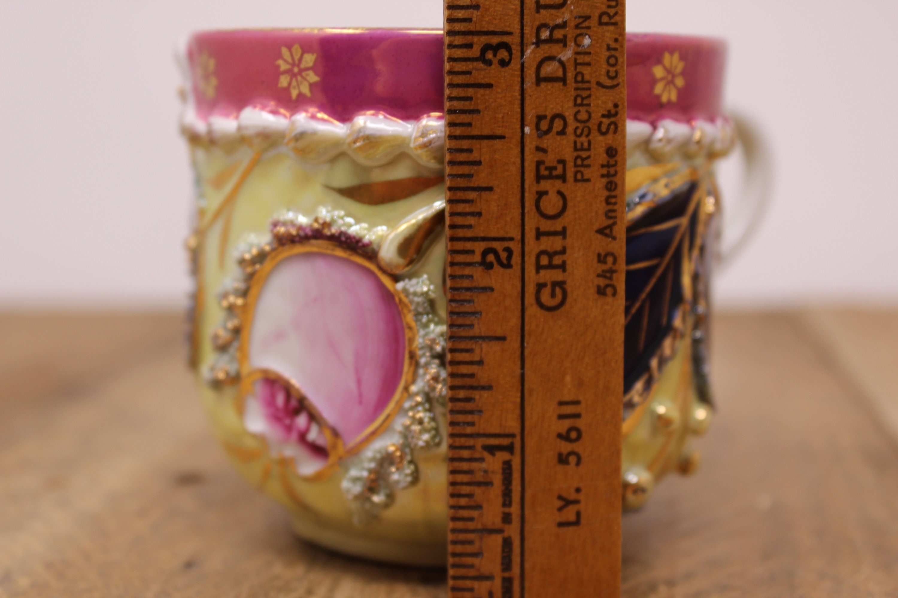 Antique Victorian Porcelain Mustache Guard Tea Cup - Etsy