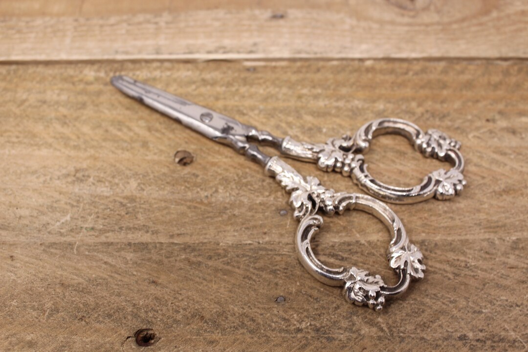 Antique Howard Sterling Co. - Sterling Handled Grape Shears - Etsy