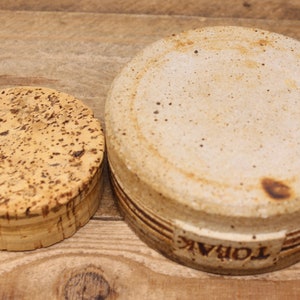 Vintage Tue Poulsen - Tobak Pottery Tobacco Jar With Cork - Made in ...