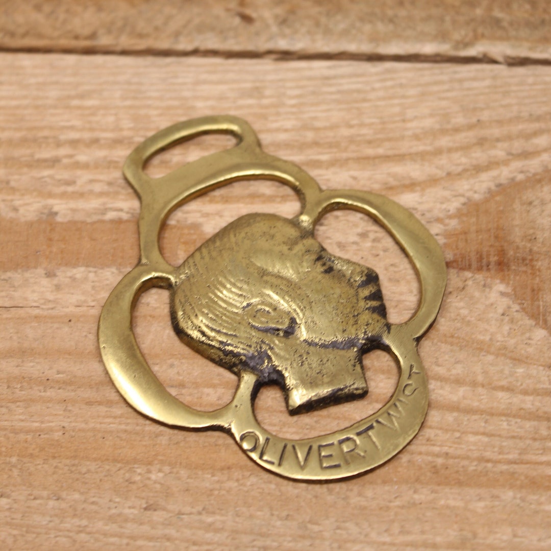 Vintage "oliver Twist" – Vintage Brass Horse Harness Ornament ...