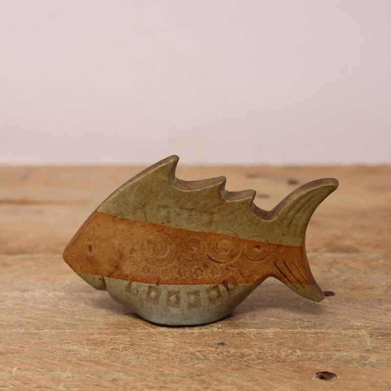 Pottery Fish - Etsy