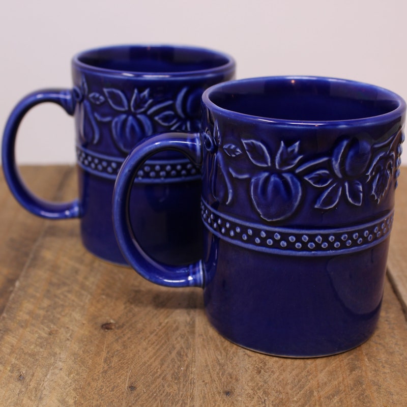 Blue Coffee Mug - Etsy