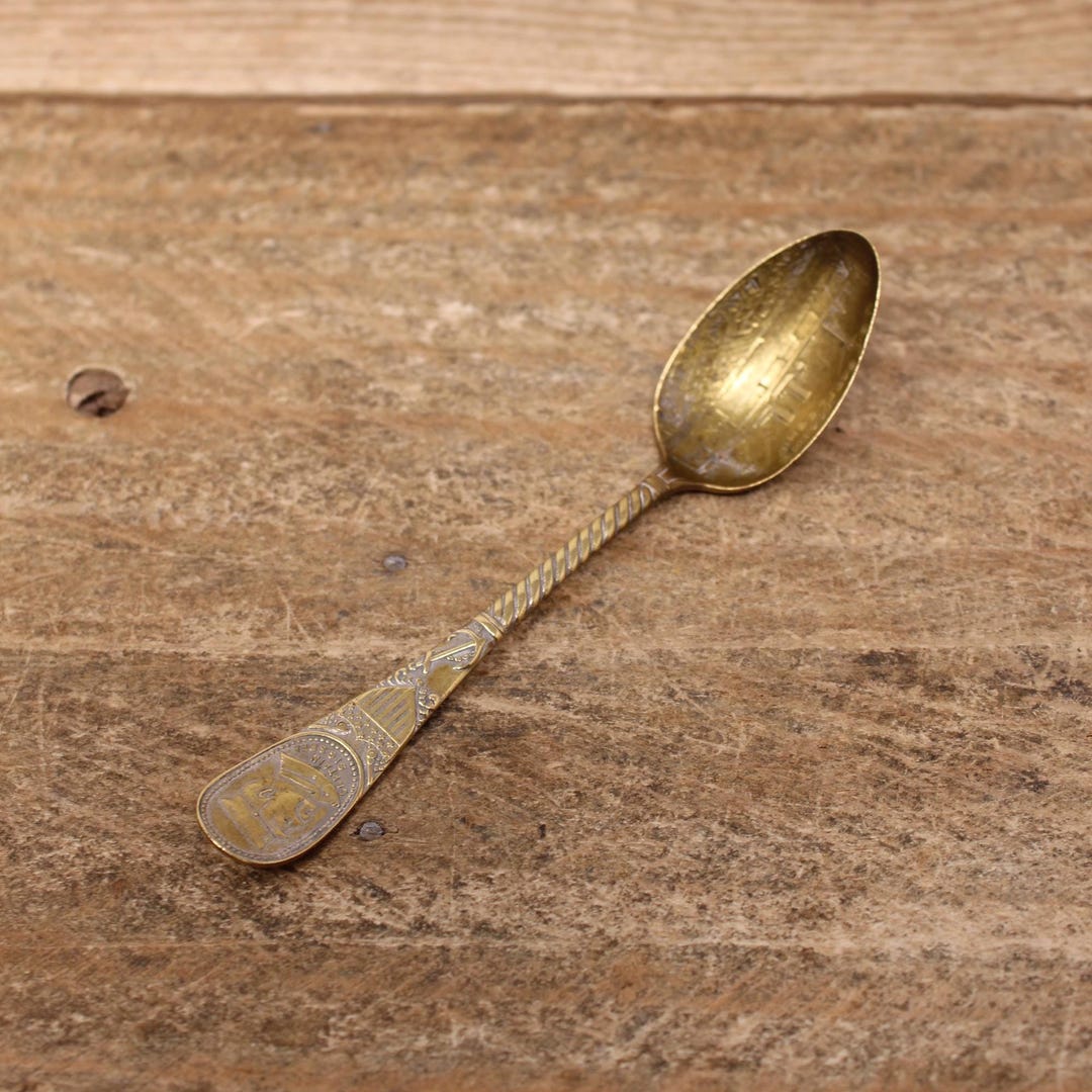 Antique Captain Sigsbee - US Battleship Maine - Souvenir Spoon ...