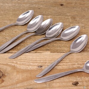 7 Tudor Stainless Demitasse Spoons - Canada (duchess) - Etsy