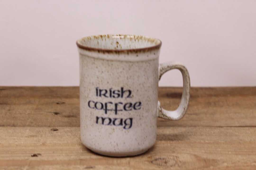 Vintage Duncan Ceramics - Irish Coffee Mug / Stoneware Mug - Made in ...
