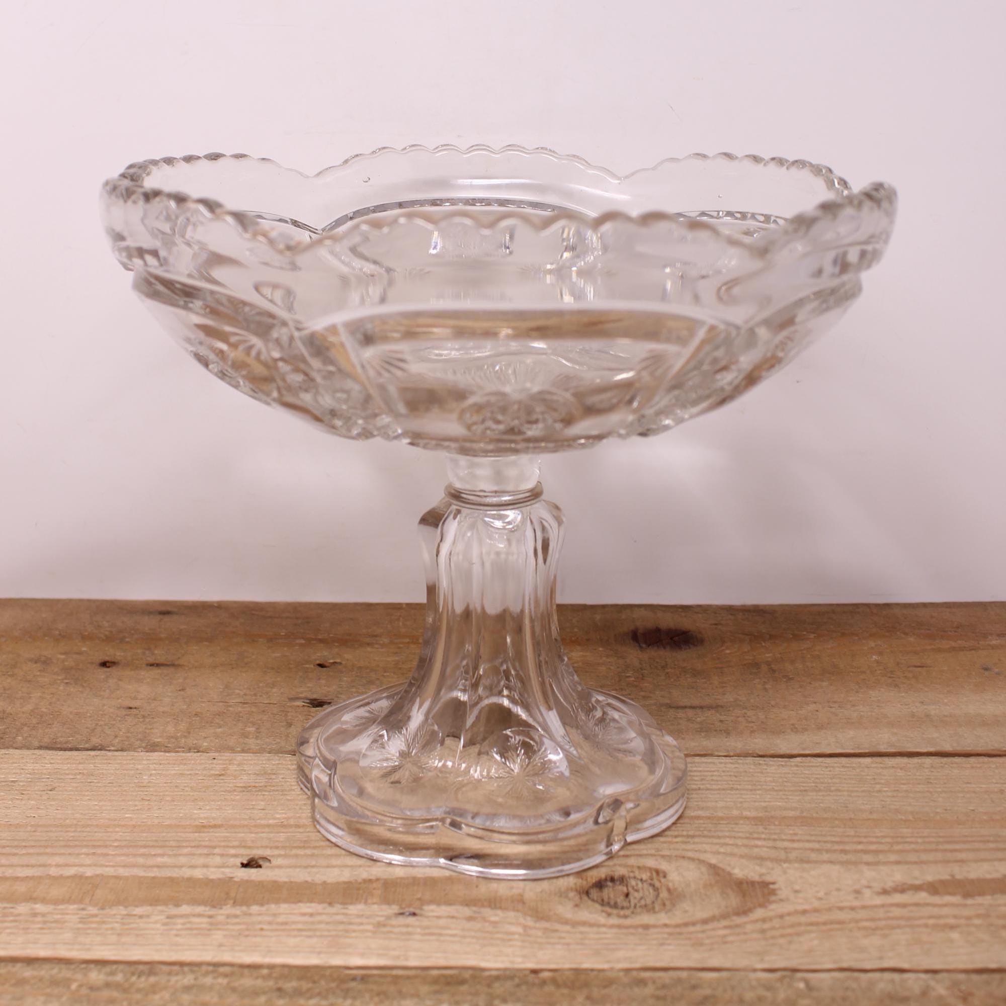 Antique "peerless" 1906 by Tarentum Glass Co. - Large Clear Glass ...