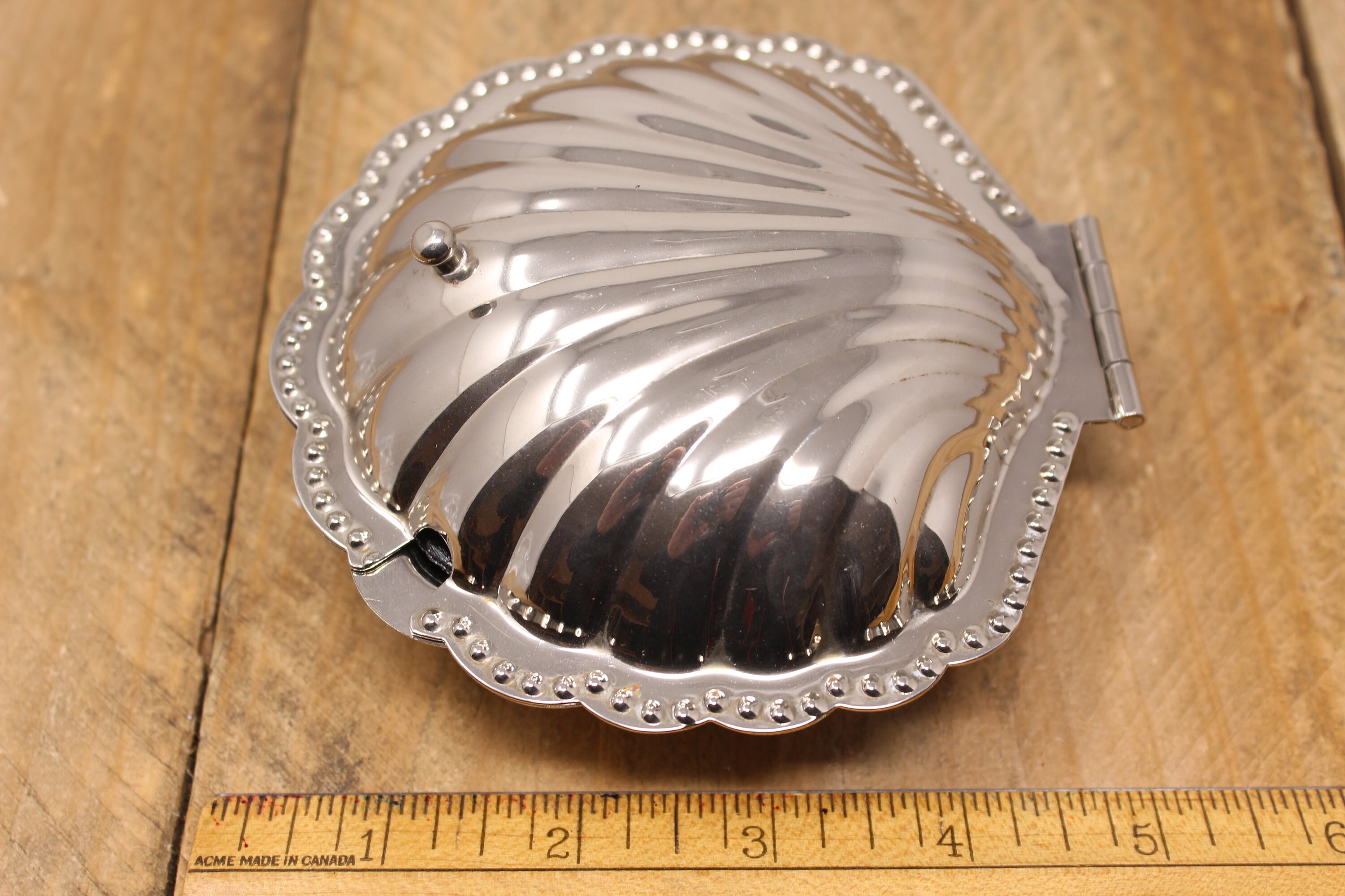 Vintage Leonard Silver Plate Clam Shell Serving Dish - Etsy