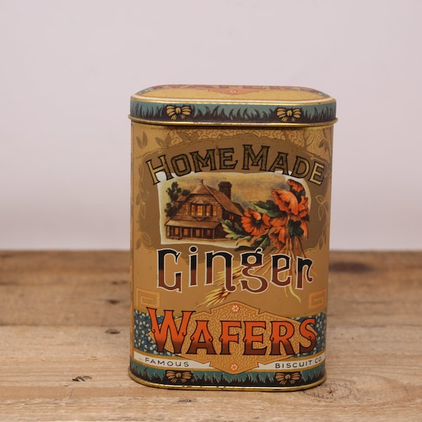 Ginger Wafers Tin - Etsy