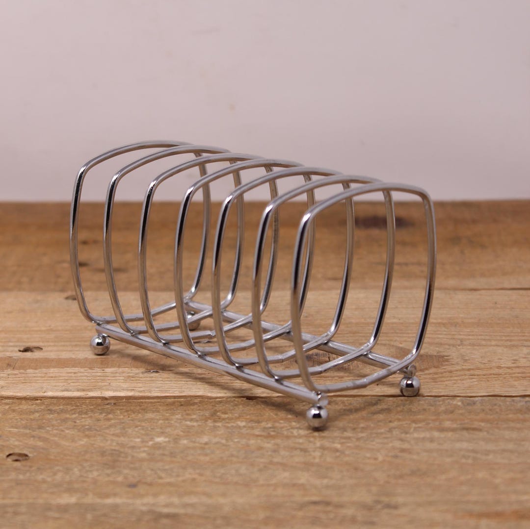 6-slice Metal Toast Rack - Etsy